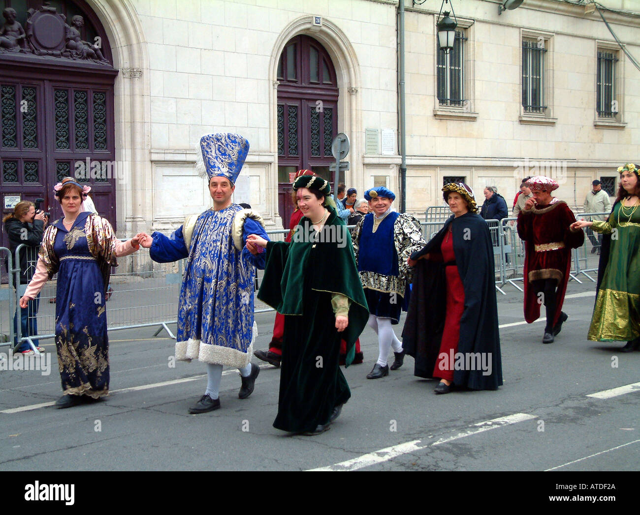 Annual procession celebrating Joan of Arc in Orleans France Stock Photo ...