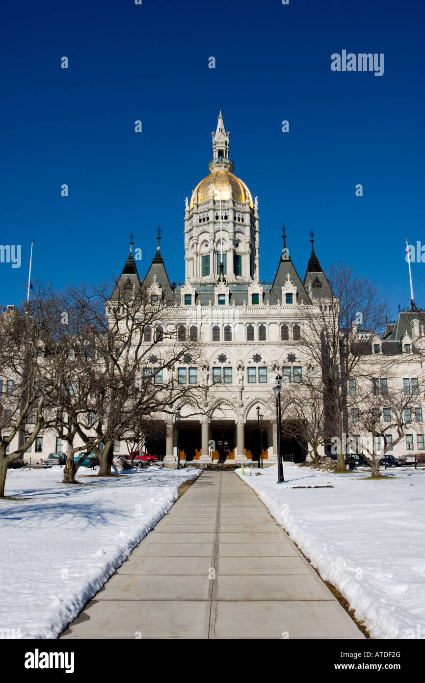 Hartford State Capitol Building in Connecticut USA Stock Photo - Alamy