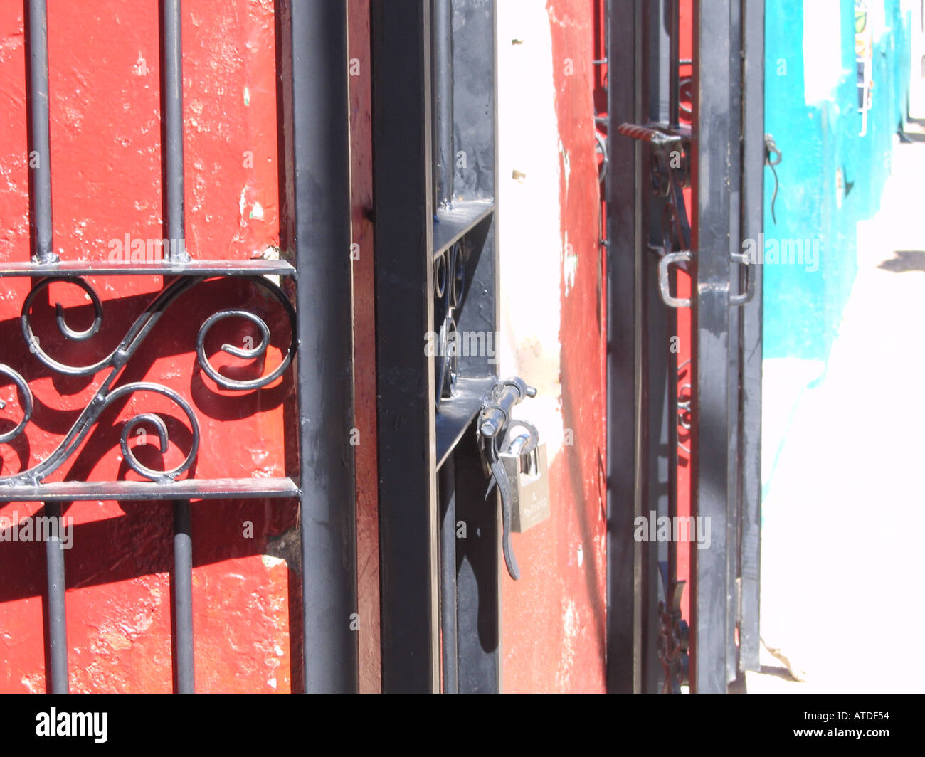 decorative plaster and metalwork san cristobal chiapas mexico Stock ...