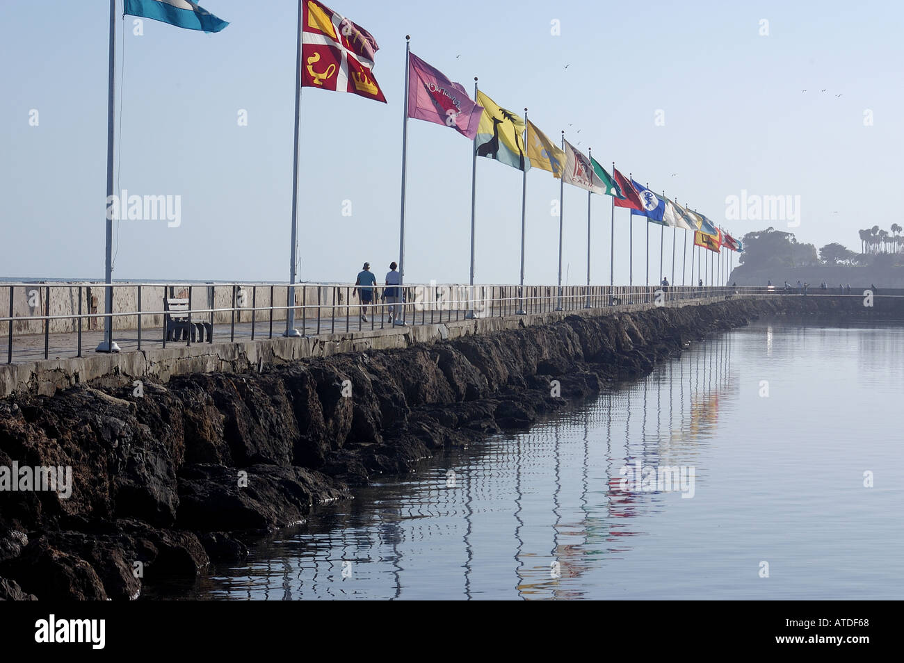 Marina breakwall hi-res stock photography and images - Alamy