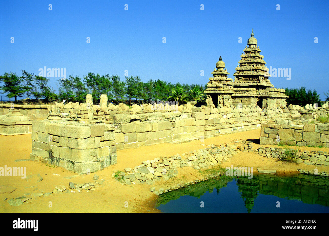 architecture Shore Temple Mahabalipuram India Asia Stock Photo - Alamy