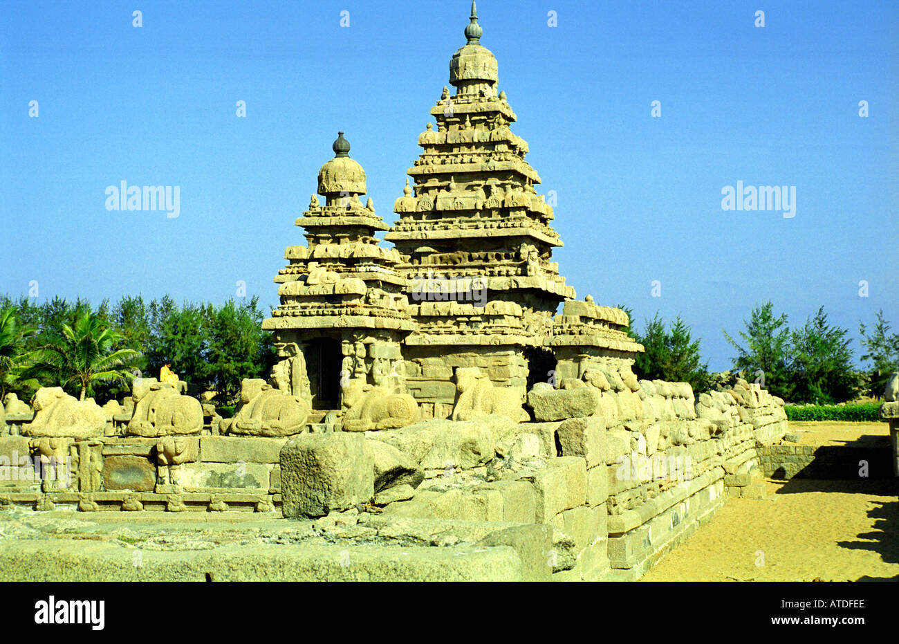 architecture Shore Temple Mahabalipuram India Asia Stock Photo - Alamy