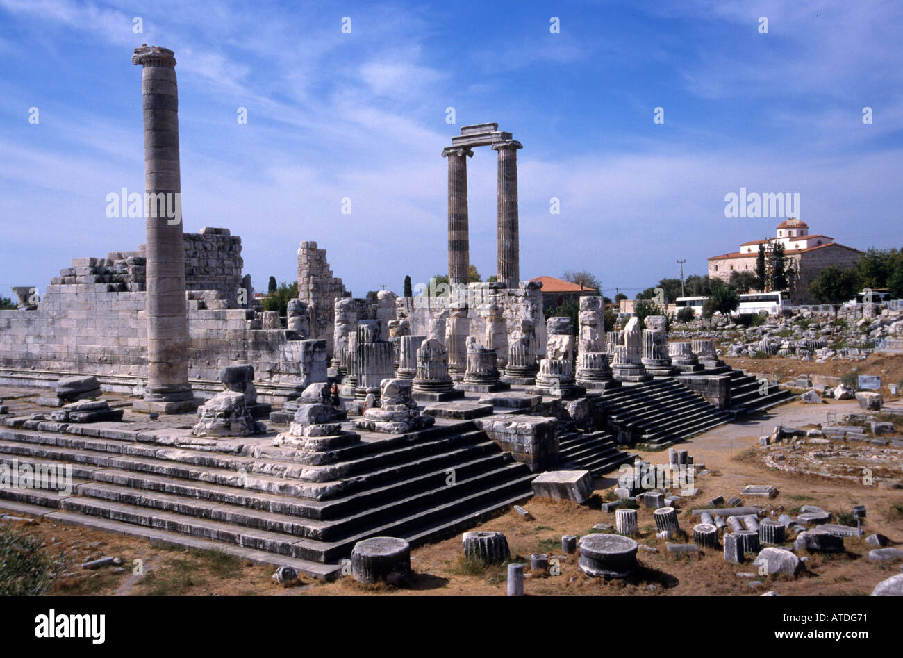 Didyma Temple of Apollo Turkey Greek Greece Stock Photo - Alamy