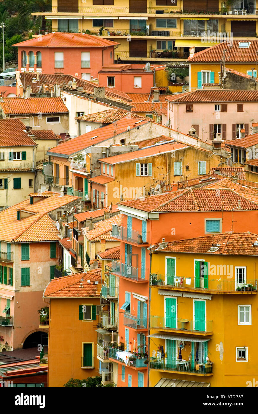 Buildings appear to be crowded together signifying a shortage of living ...