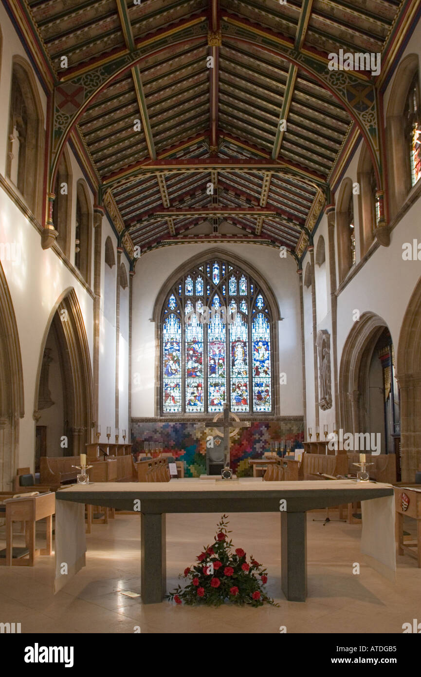 Interior of The Cathedral Church of St Mary St Peter and St Cedd ...