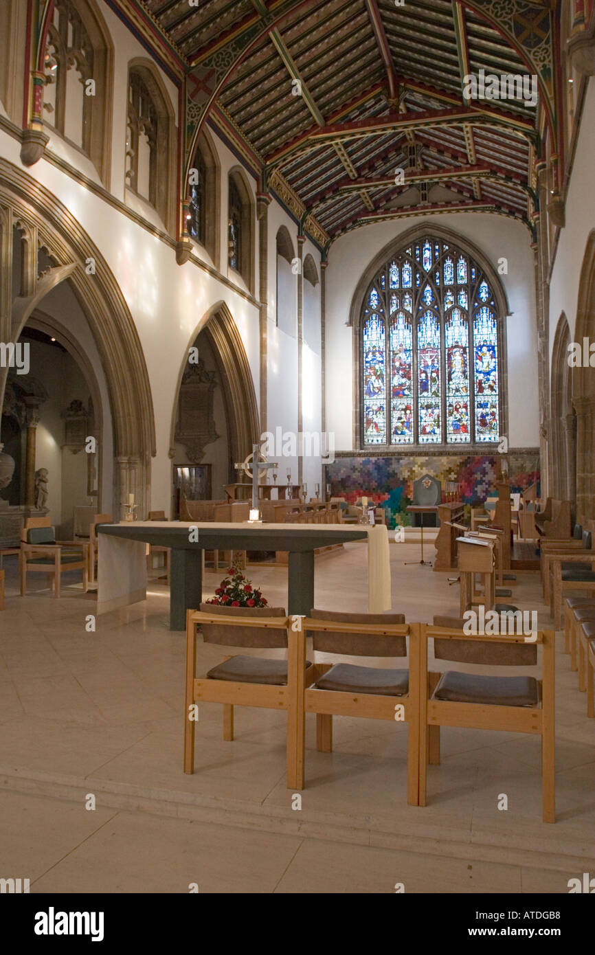 Interior of The Cathedral Church of St Mary St Peter and St Cedd ...