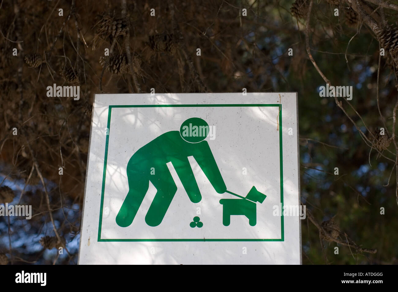 Dog excrement sign hi-res stock photography and images - Alamy
