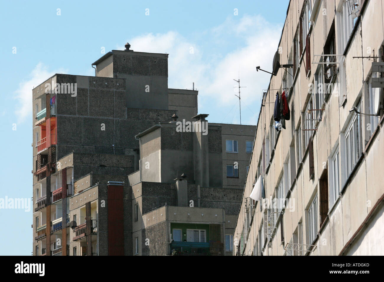 Poor dwellings in Poland Stock Photo - Alamy