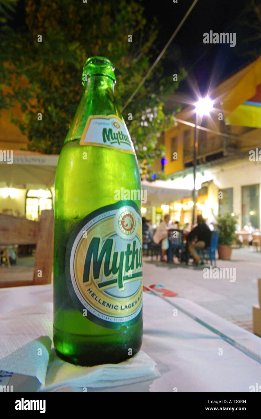 Mythos beer hi-res stock photography and images - Alamy