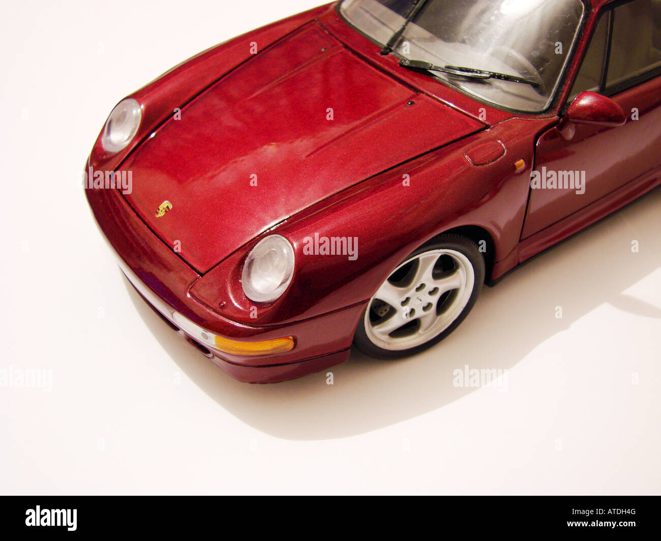 A Porsche 911 turbo model car Stock Photo - Alamy