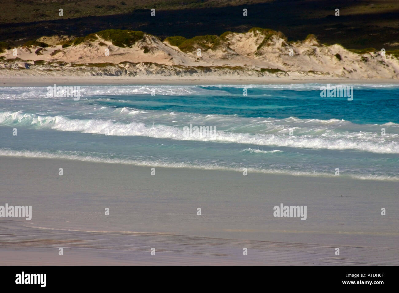Rugged coastal views of the Southern Ocean along the Great Ocean Drive ...