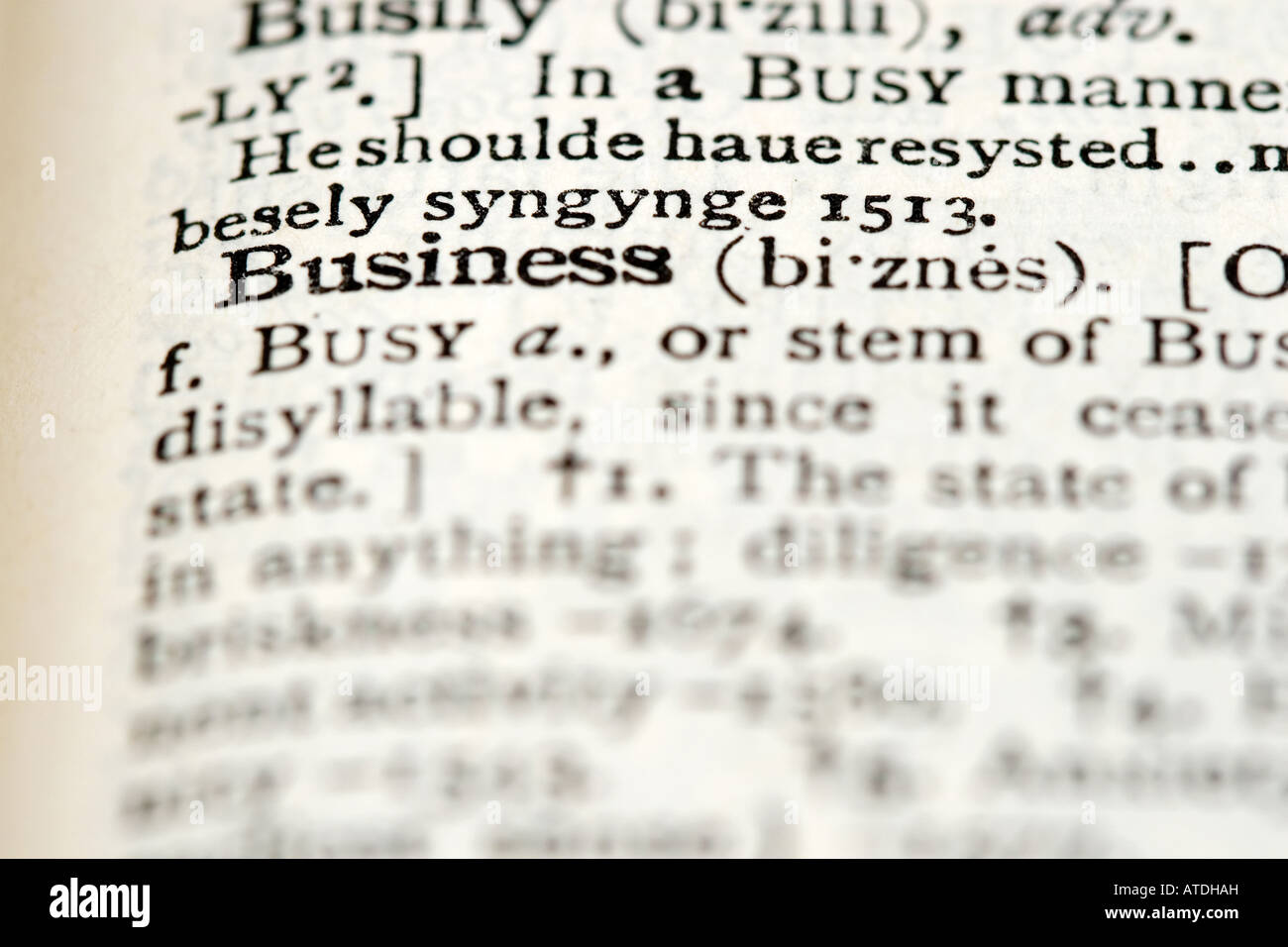 Conceive the dictionary hi-res stock photography and images - Alamy