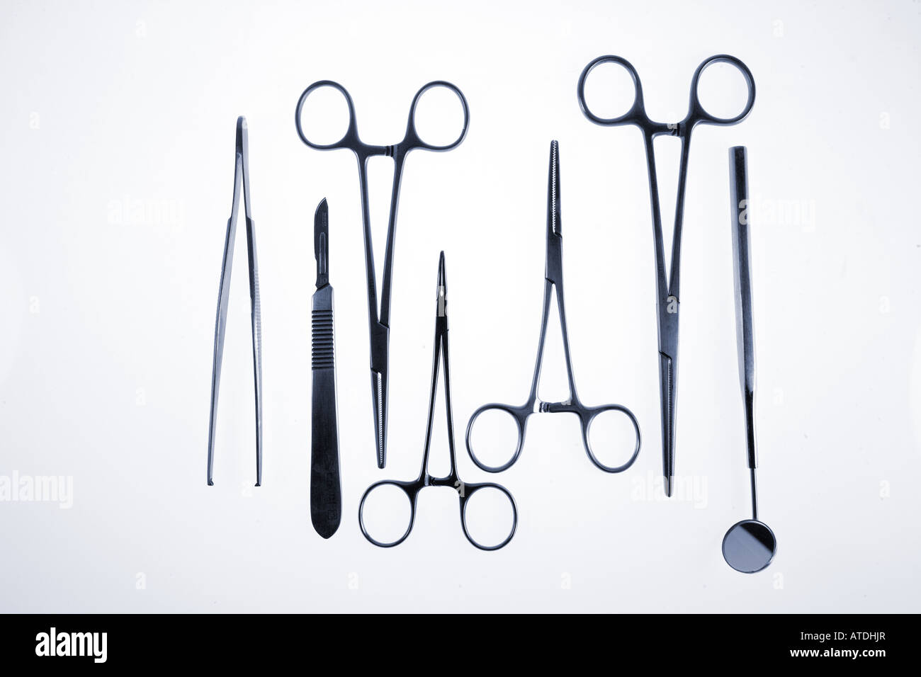 set of operation instruments Stock Photo - Alamy