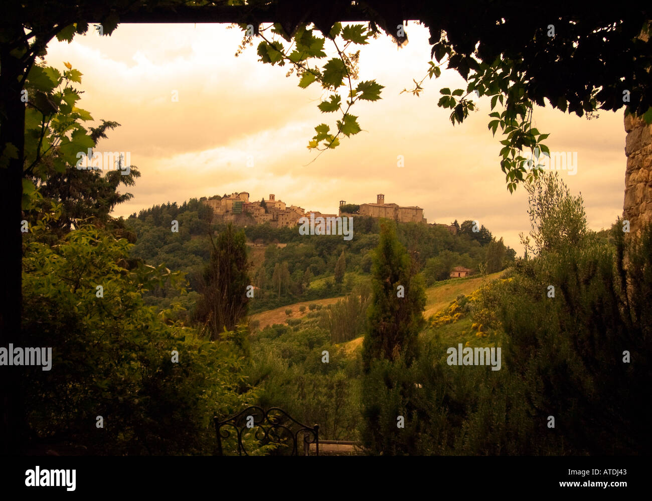 Ancient hilltown of Montone Italy Stock Photo - Alamy