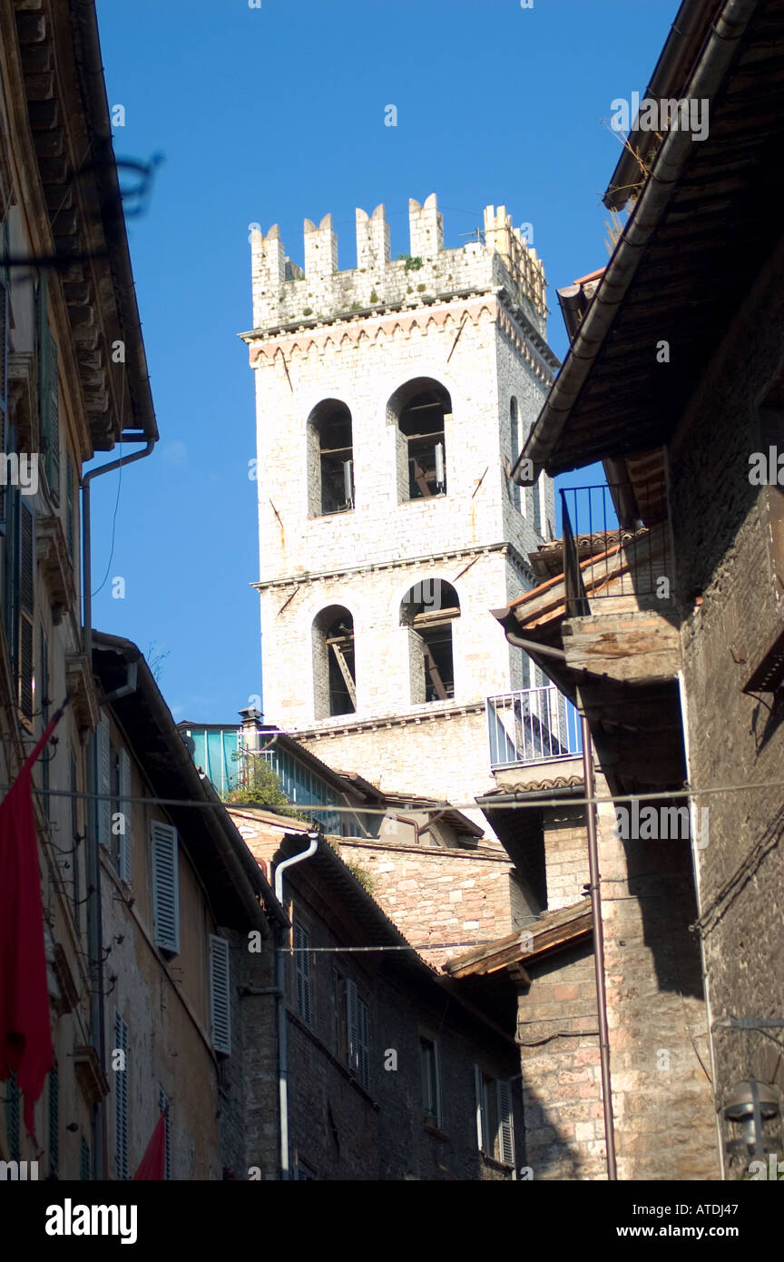 Street scene Assisi Italy Stock Photo - Alamy
