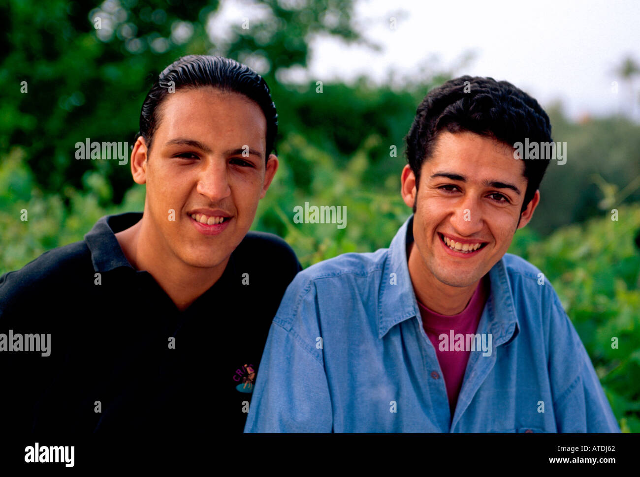 2, two, Moroccan men, Moroccan, men, young men, male students Stock ...