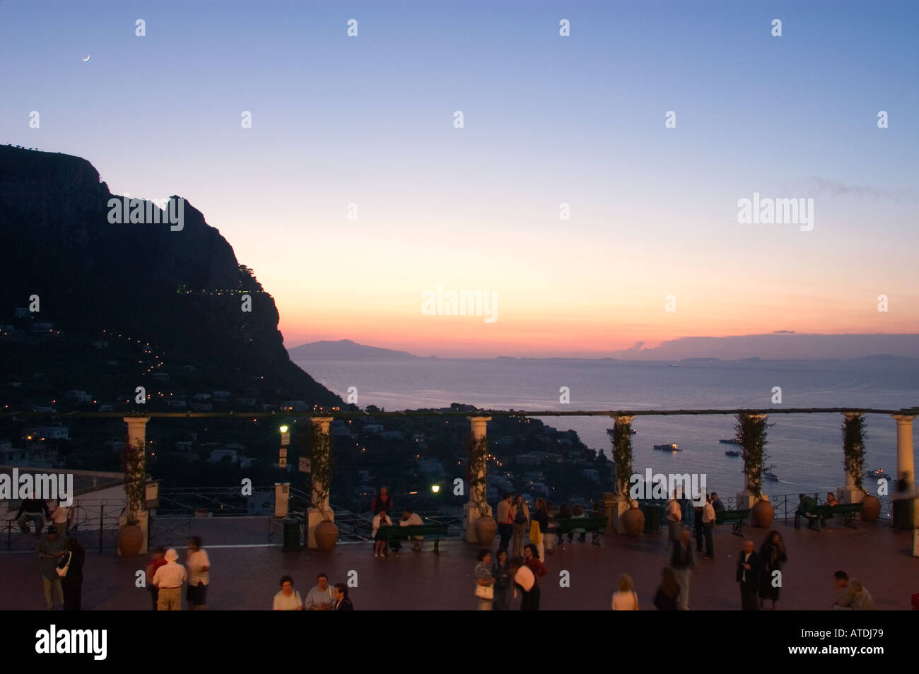 Capri Night View High Resolution Stock Photography and Images - Alamy