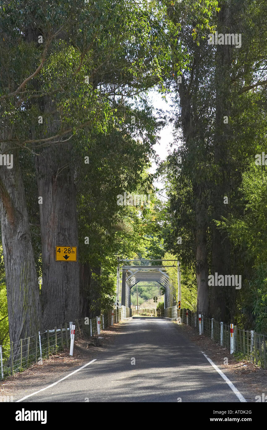 Bridge across Mangaone River Rissington near Napier Hawkes Bay North ...