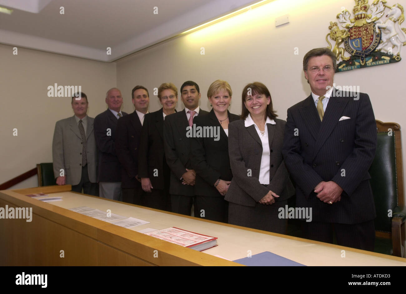 New magistrates are sworn in UK. Photograph by Ian Miles. 07870 597313 ...