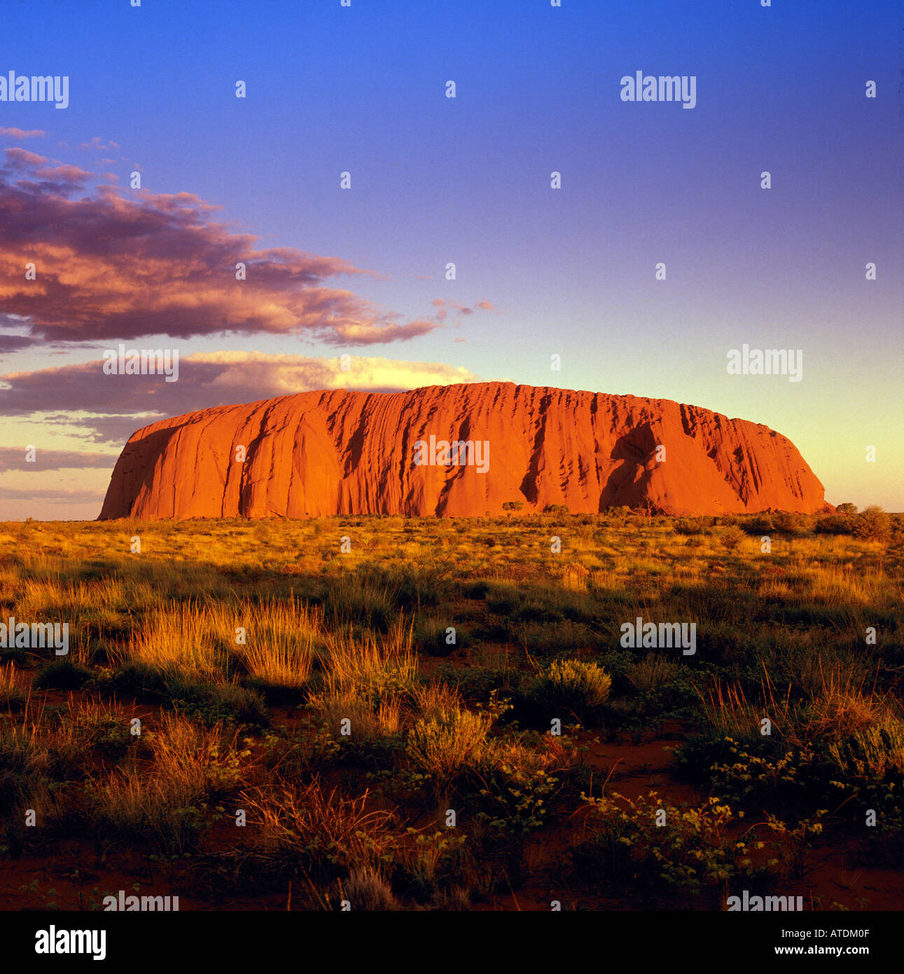 The famous Ayers Rock in Australia Stock Photo - Alamy