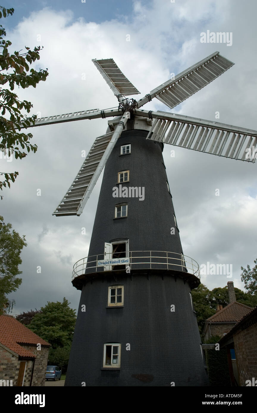 Five Sailed Windmill High Resolution Stock Photography and Images - Alamy