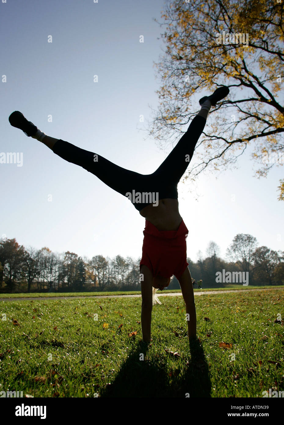 Cartwheeling High Resolution Stock Photography and Images - Alamy