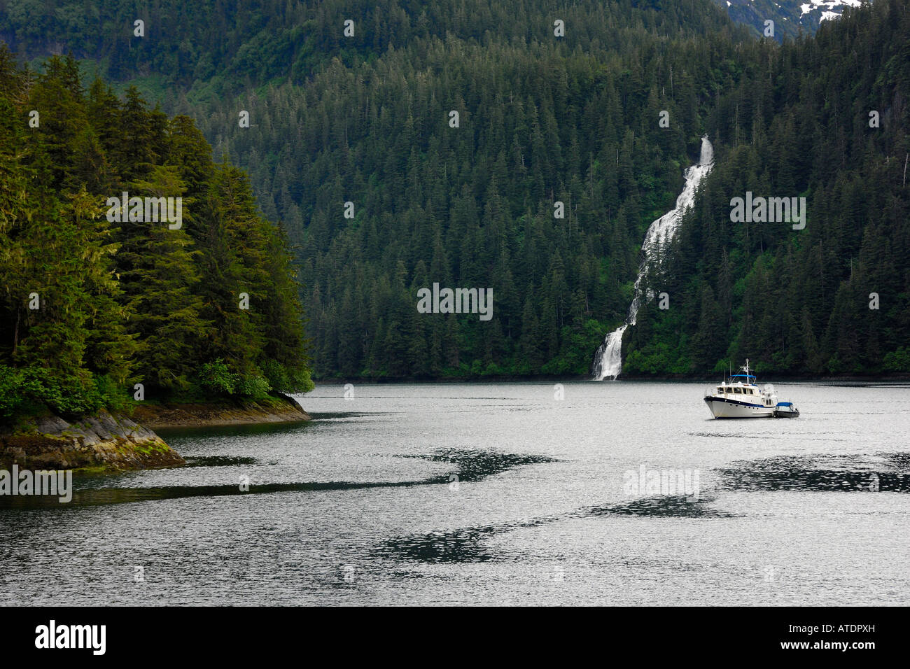 Red Bluff Bay Baranof Island Alaska Pacific Ocean Stock Photo - Alamy