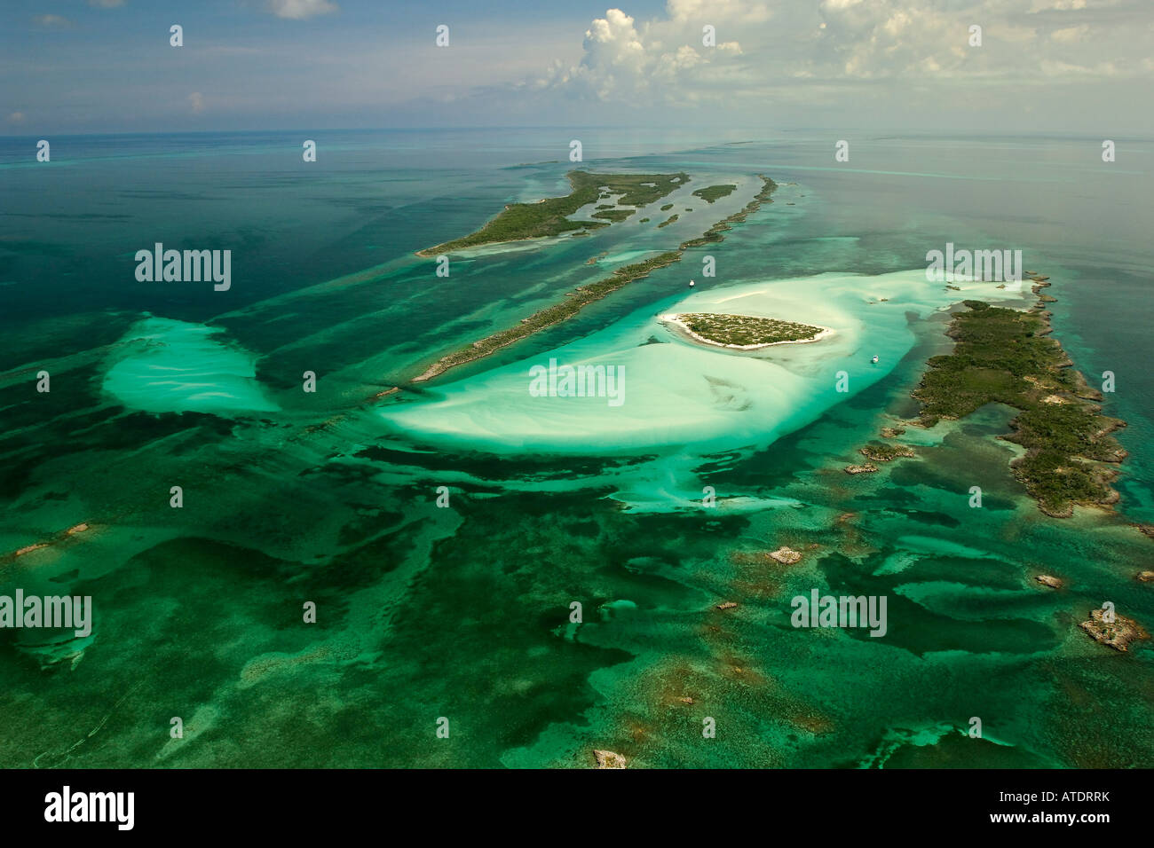 Double Breasted Cay Ragged Island Chain Bahamas Atlantic Ocean Stock ...