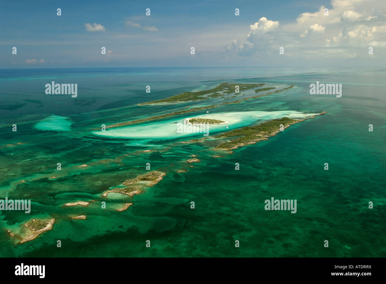 Double Breasted Cay Ragged Island Chain Bahamas Atlantic Ocean Stock ...