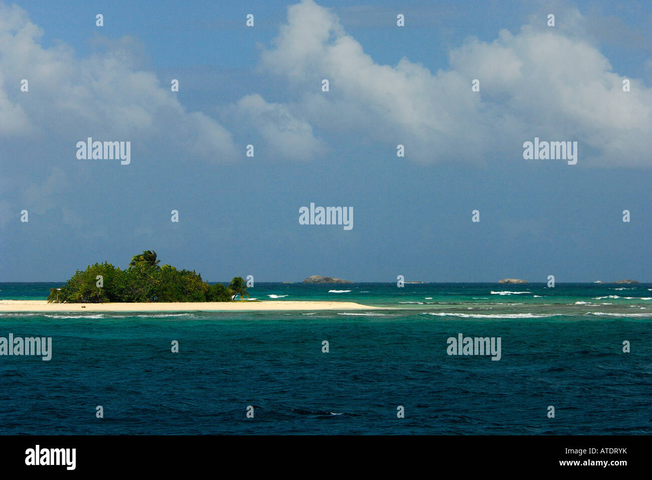 Tropical island Puerto Rico Atlantic Ocean Stock Photo - Alamy