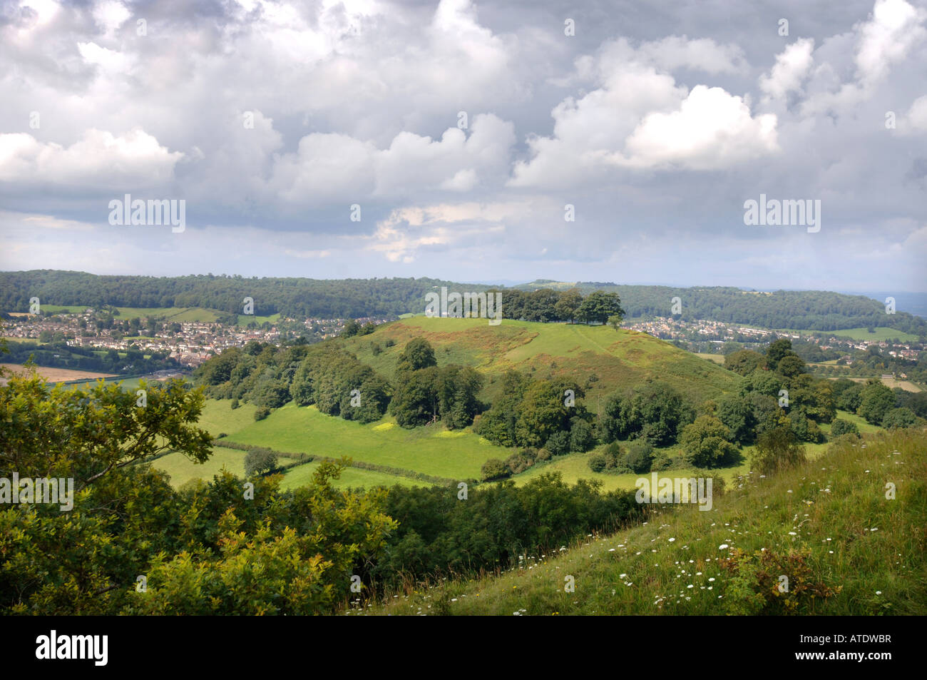 Downham hill from uley bury hi-res stock photography and images - Alamy
