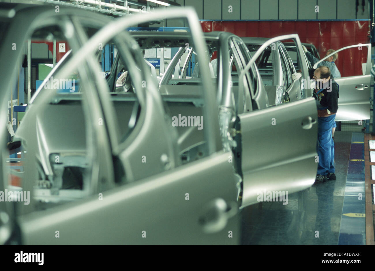 Daimler Chrysler AG - car manufacturing, Germany Stock Photo - Alamy