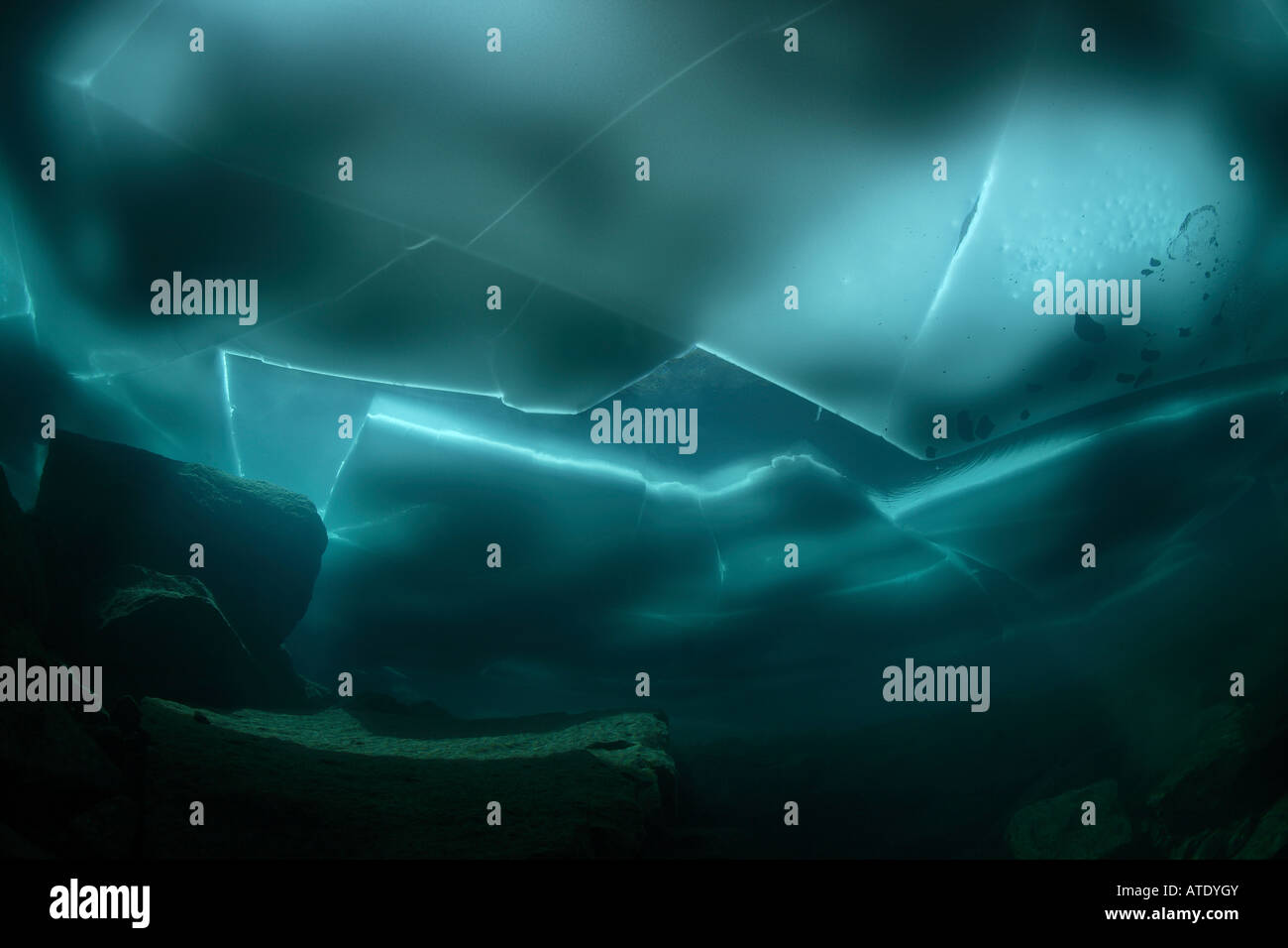 Ice diving alps hi-res stock photography and images - Alamy