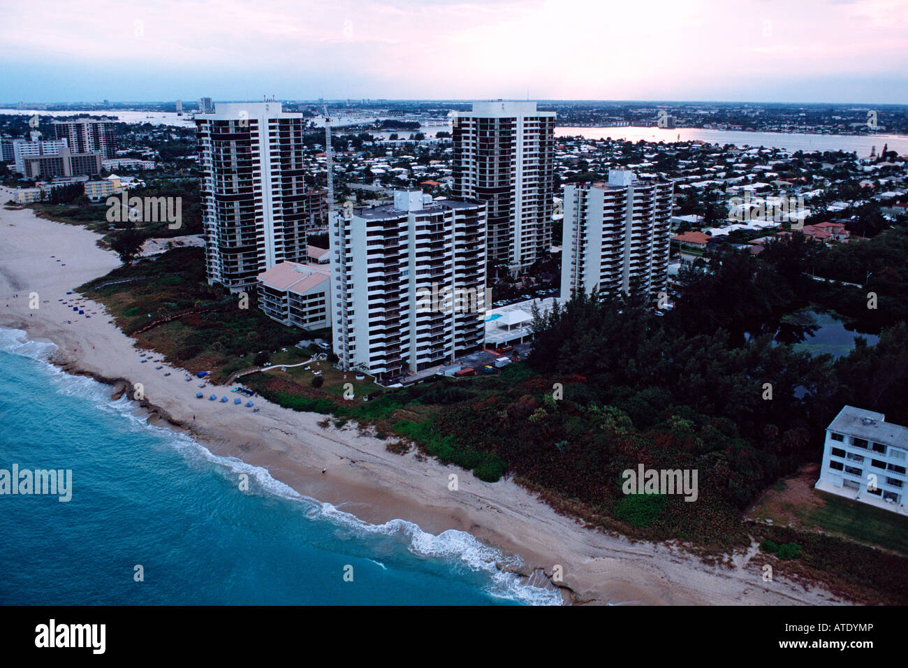Coastal development, Florida Stock Photo - Alamy
