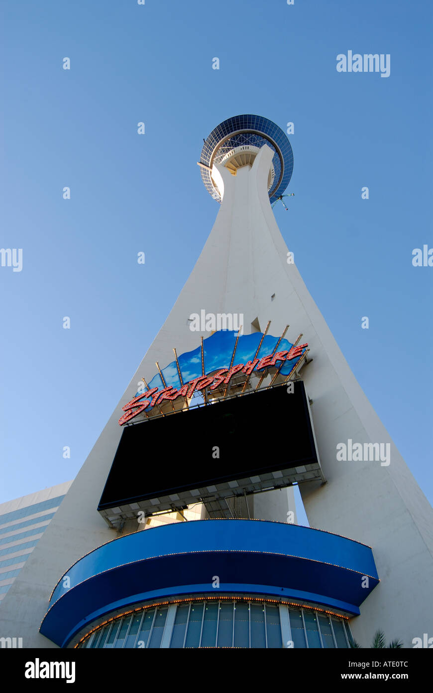 The Stratosphere tower hotel and casino Las Vegas Nevada USA Stock ...