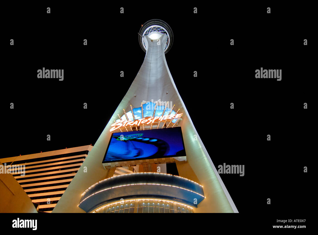 Stratosphere at night hi-res stock photography and images - Alamy