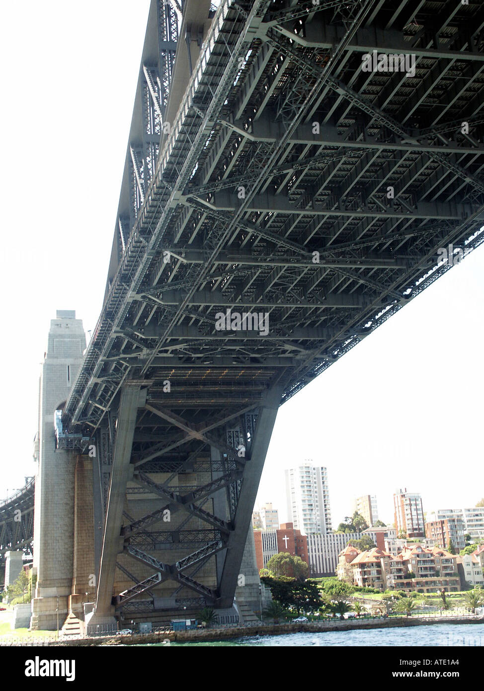 Underside of the Sydney Harbour Bridge Sydney Australia Stock Photo - Alamy