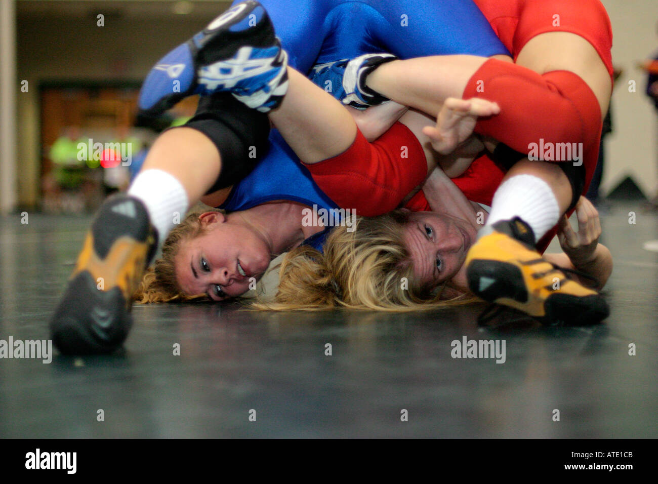 U S Girls Wrestling Association National Championships Stock Photo - Alamy