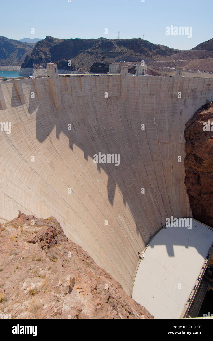 Arizona side hoover dam hi-res stock photography and images - Alamy