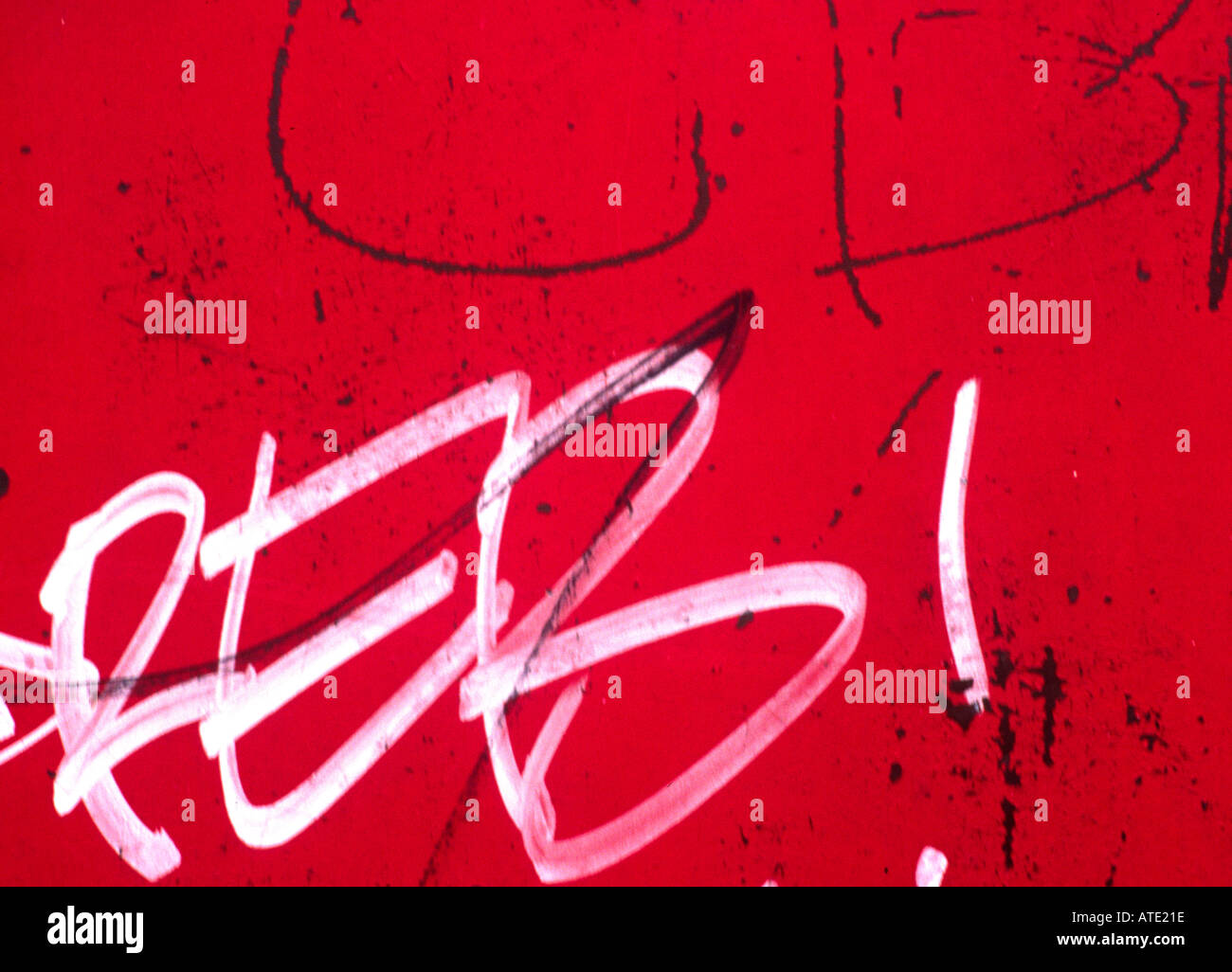 Exclamation mark graffiti hi-res stock photography and images - Alamy