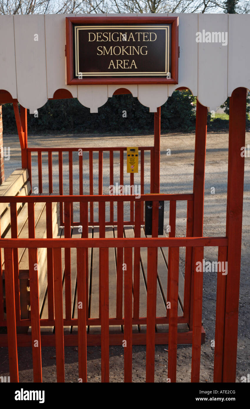 Designated area sign hi-res stock photography and images - Alamy