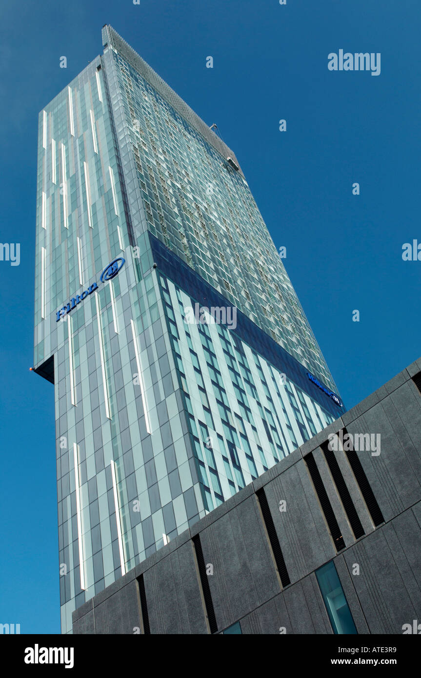 The Hilton Hotel Manchester Stock Photo - Alamy