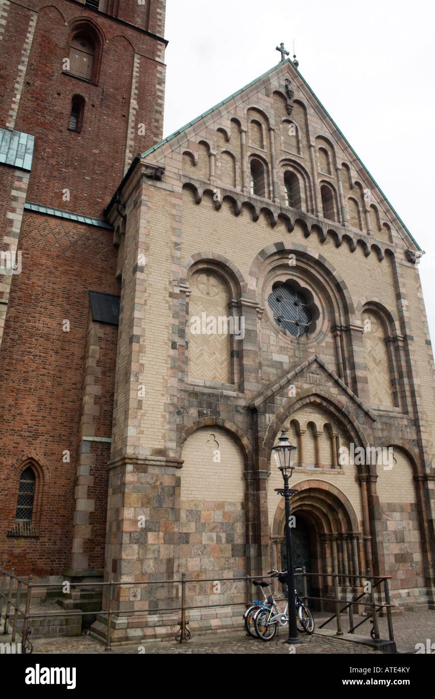 Ribe Cathedral: Church of our Lady. It was built in the 12th century ...