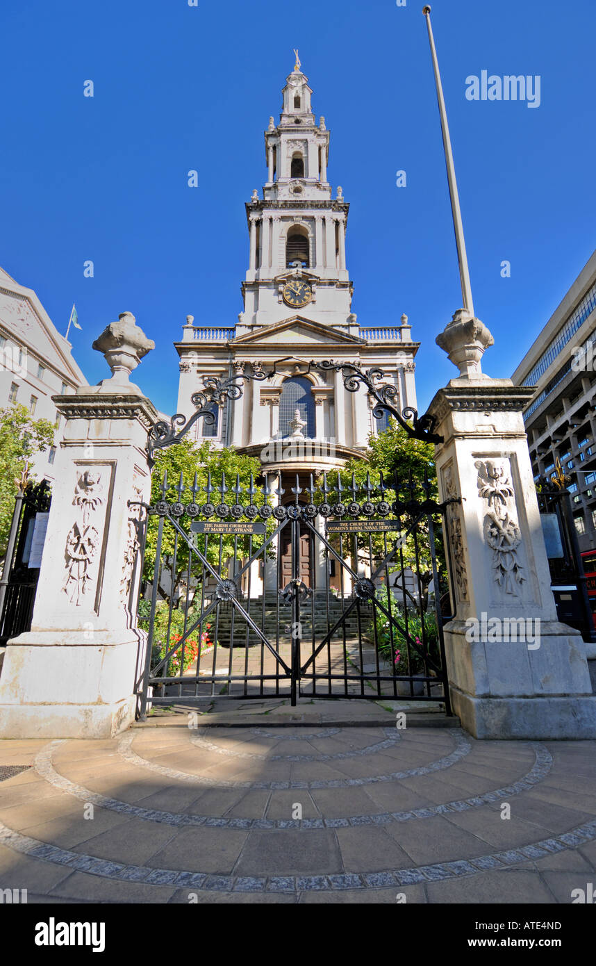 St Mary le strand church, London, United Kingdom Stock Photo - Alamy