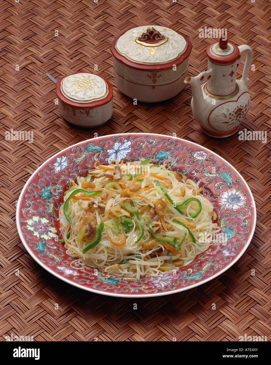 Fried rice noodle Stock Photo - Alamy