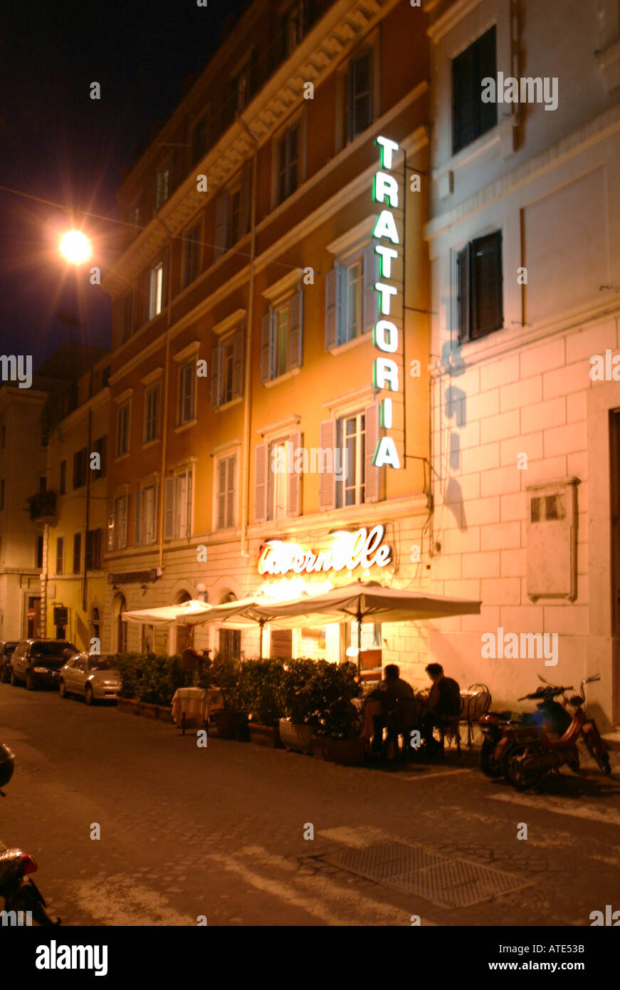 Trattoria in rome hi-res stock photography and images - Alamy