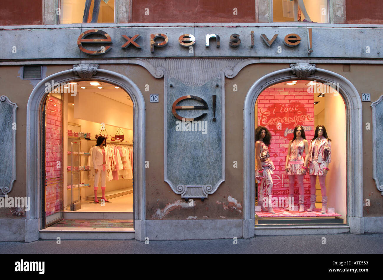 Rome famous store hi-res stock photography and images - Alamy