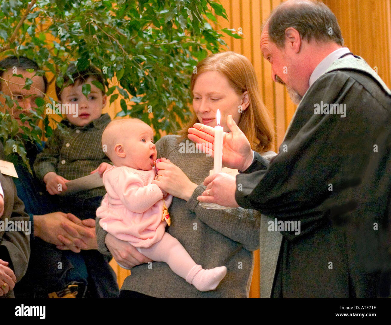 Female pastor baptism hi-res stock photography and images - Alamy