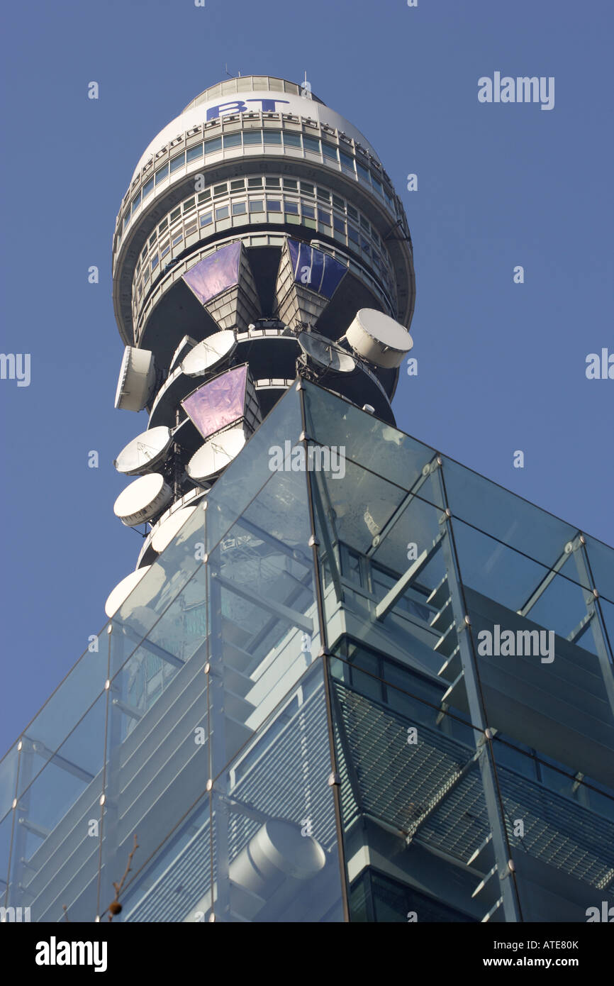 Telecommunications Tower London England UK Stock Photo - Alamy