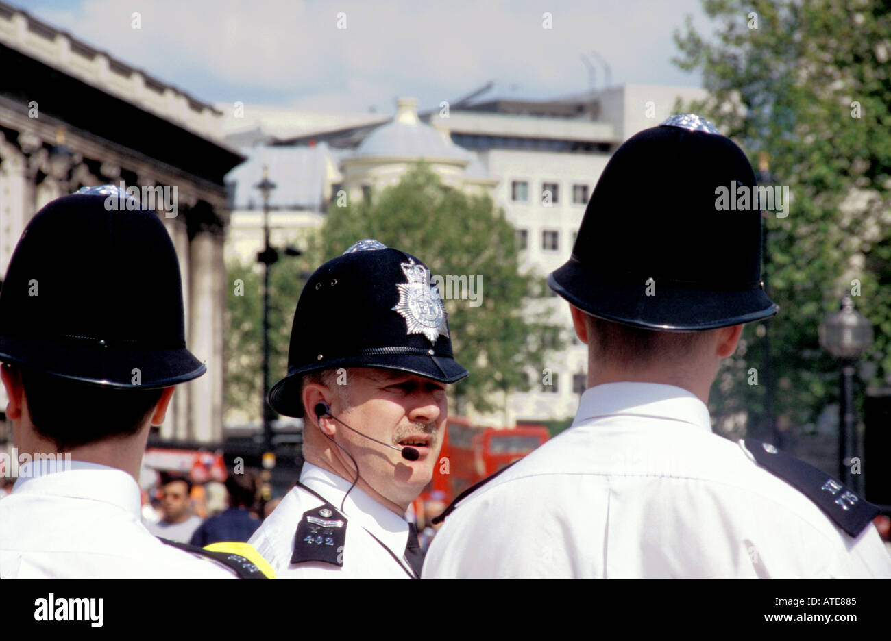 Traditional police helmets hi-res stock photography and images - Alamy